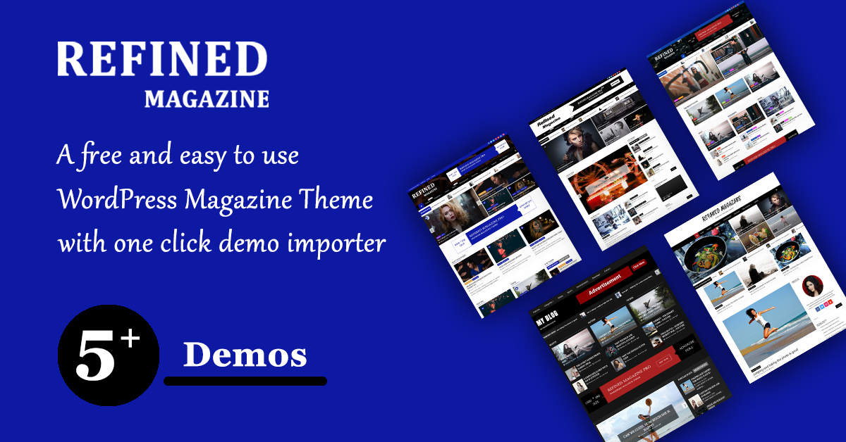 Refined Magazine - Free Magazine WordPress Theme - Candid Themes